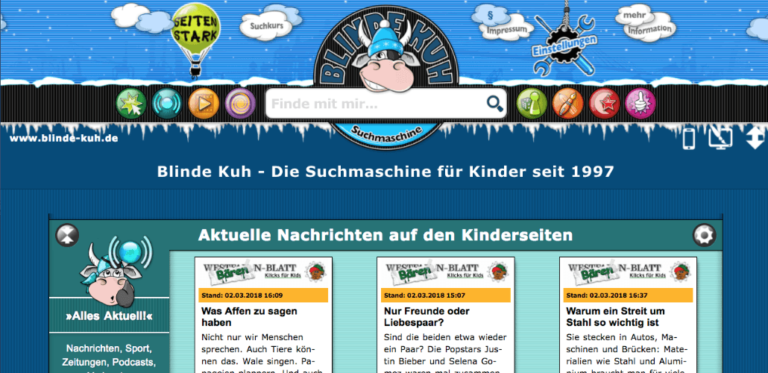 Suchmaschinen für Kinder - Diese Google-Alternativen gibt es
