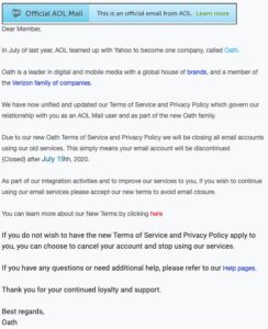 AOL Mail | Phishing / Spam | Aol Service | nicht Öffnen